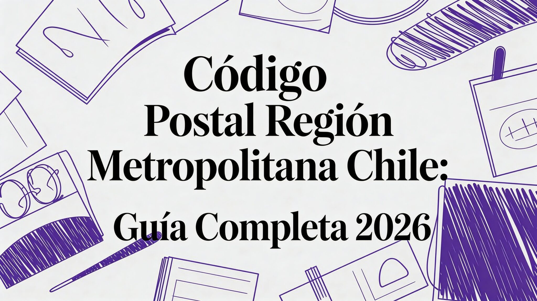 Codigo postal region metropolitana chile: Guía completa 2026